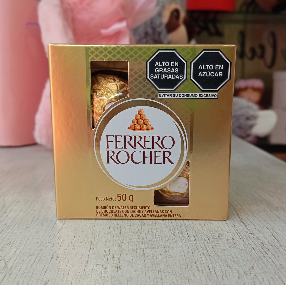 Ferrero Rocher 4 Bombones – CHOCO AMOR PERÚ